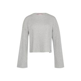 Qs Sweatshirt female Grey size M