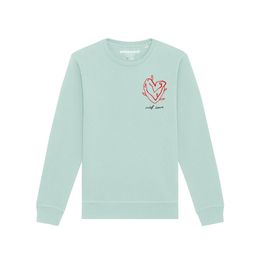 Watapparel Sweatshirt 'Self Love' male Blue size XXXL