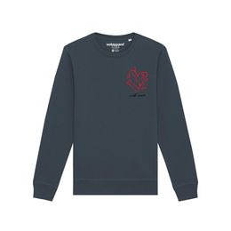 Watapparel Sweatshirt 'Self Love' male Grey size XXXL