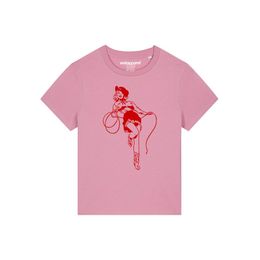 Watapparel T-Shirt 'Cowgirl' Damen Gr&ouml;&szlig;e XXL rosa / rot