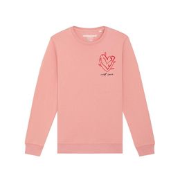 Watapparel Sweatshirt 'Self Love' male Pink size XXL