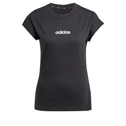 adidas Sportswear Sportshirt 'Essentials' Damen Gr&ouml;&szlig;e 5XL/6XL schwarz / wei&szlig;