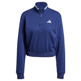 adidas Sportswear Sportsweatshirt 'Essentials' Damen Gr&ouml;&szlig;e 5XL/6XL navy / hellblau / wei&szlig;