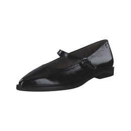 Paul Green Ballet Flats with Strap '1127-006' female Black size 40,5