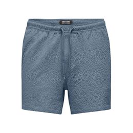 Only & Sons Only & Sons Badeshorts 'ONSTed' Herren Größe L taubenblau
