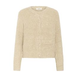 Soaked in Luxury Knit Cardigan 'Babbette' female Beige size XXL