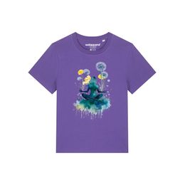 Watapparel Shirt 'Yoga & Meditation' female Purple size S