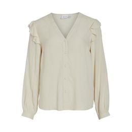 Vila Bluse Damen Gr&ouml;&szlig;e S beige