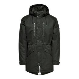 Only & Sons Only & Sons Parka 'Klaus' Herren Gr&ouml;&szlig;e XXL dunkelgr&uuml;n