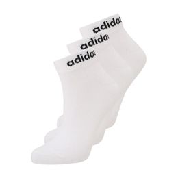 adidas Sportswear Sportsocken 'Think Linear' Herren Größe 40/42 schwarz / weiß