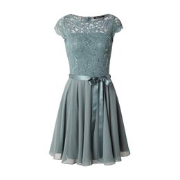 Swing Kleid Damen Gr&ouml;&szlig;e 44 taubenblau