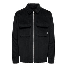 Only & Sons Only & Sons Between-Season Jacket 'ONSLuis' male Black size XXL