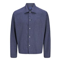 Jack & Jones Jack & Jones Button Up Shirt 'JORAUSTIN' male Blue size XXL