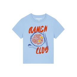 Watapparel Shirt 'Ramen Club' female Blue size XL