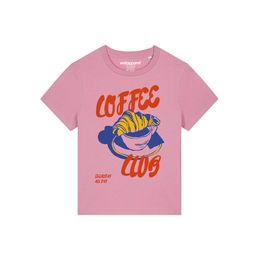 Watapparel Shirt 'Coffee Club' female Pink size XL