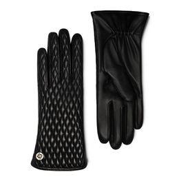 Isabel Bernard Fingerhandschuhe Damen Gr&ouml;&szlig;e M/L schwarz