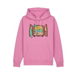 Watapparel Sweatshirt 'Surf And Beach' male Pink size XS