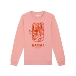 Watapparel Sweatshirt 'Sardines Portugal' male Pink size S