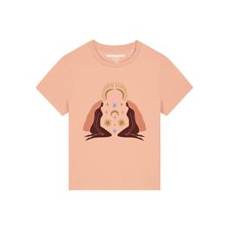 Watapparel Shirt 'Love And Flex' female Orange size XS