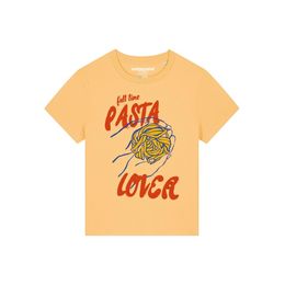 Watapparel Shirt 'Pasta Lover' female Yellow size L