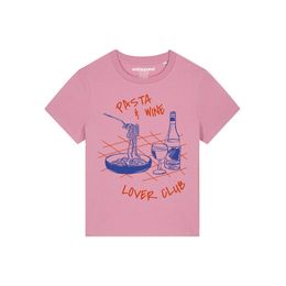 Watapparel Shirt 'Pasta Lover Club' female Pink size XL