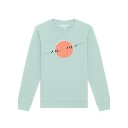 Watapparel Sweatshirt 'Countryside 01' male Blue size XS