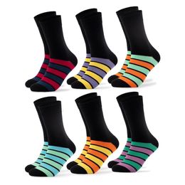 Occulto Socks 'Bunt Moritz' male Black size 47-50