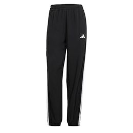 adidas Performance Sporthose 'Essentials' Damen Gr&ouml;&szlig;e XL schwarz / wei&szlig;