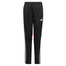 adidas Performance Sporthose 'Tiro 25 Essentials' Jungen Größe 140 magenta / schwarz / weiß