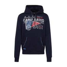 CAMP DAVID Sweatshirt 'Laser Sailing' male Blue size XL