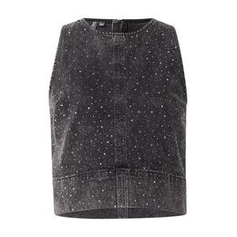 Pieces Top 'PCNoel' Damen Gr&ouml;&szlig;e XS black denim