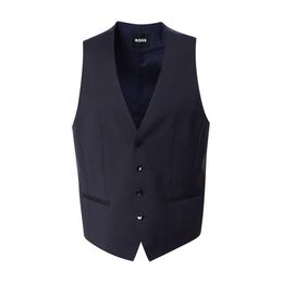 BOSS Suit Vest 'H-Huge' male Blue size 52