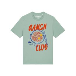 Watapparel Shirt 'Ramen Club' male Green size XXL