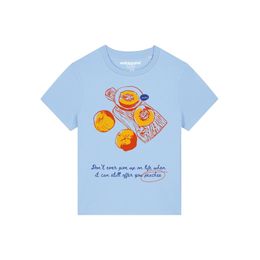 Watapparel Shirt 'Peaches' female Blue size M
