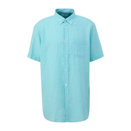 s.Oliver Button Up Shirt male Blue size XLT