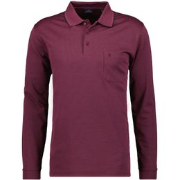 Poloshirt Ragman Gr. XL, lila (beere, 620), Herren, Baumwollmischung, Shirts