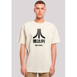 F4NT4STIC Herren T-Shirt "Atari Beijing Retro Arcade Games", beige, Gr. XS, Obermaterial: 100% Baumwolle, Shirts, Premium Qualität