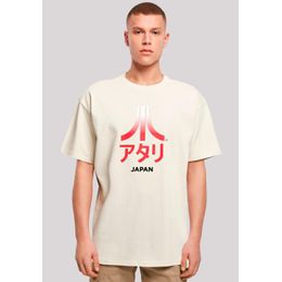 F4NT4STIC Herren T-Shirt "Atari Japan Retro Arcade Games", beige, Gr. L, Obermaterial: 100% Baumwolle, Shirts, Premium Qualität