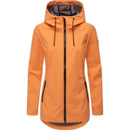Ragwear Damen Kurzmantel "Zuzka Sport", orange, Basic, Gr. 6XL, Obermaterial: 100% Polyester, Innenfutter: 100% Polyester, Mäntel, Wasserdichter