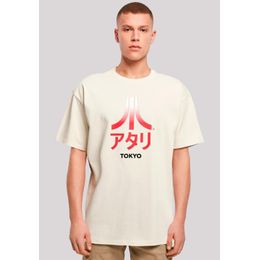 F4NT4STIC Herren T-Shirt "Atari Tokyo Retro Arcade Games", beige, Gr. S, Obermaterial: 100% Baumwolle, Shirts, Premium Qualität