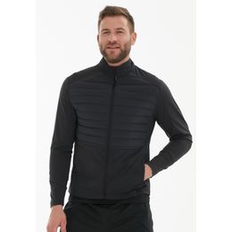 Endurance Herren Laufjacke "Benst", schwarz, Gr. M, unifarben, 100% Nylon, Jacken, aus winddichtem Material