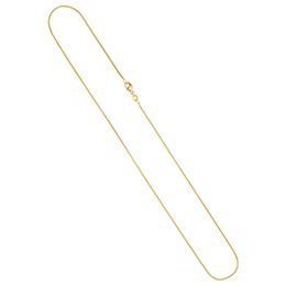 Jobo Damen Kette ohne Anhänger "Rund-Venezianerkette", Gelbgold 750, L: 45, gelb, Gelbgold 750, Halsketten, 750 Gold 1,2 mm 45 cm