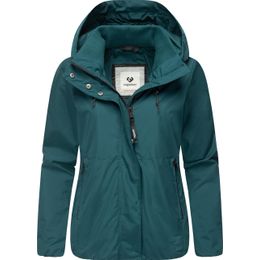 Ragwear Damen Outdoorjacke "Sunniva Light", blau, Basic, Gr. XS, Obermaterial: 100% Polyester, Innenfutter: 100% Polyester, Jacken, Wasserdichte und