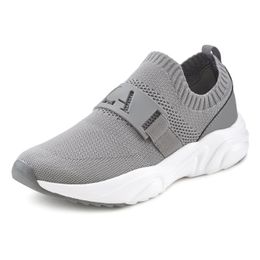 active by Lascana LASCANA ACTIVE Damen Sneaker, Gr. 41, grau, Obermaterial: 100% Textilmaterial. Decksohle: 100% Textilmaterial. Futter: 100% Textilmaterial.