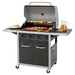 Gasgrill Tepro "Seattle 4", silber (schwarz, silberfarben), B:138cm H:114cm T:63cm, Grills, BxTxH: 138x63x114 cm