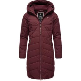 Ragwear Damen Steppmantel "Dizzie Coat", rot, Gr. S, Außenmaterial: 100% Polyester, Innenfutter: 100% Polyester, Wattierung: 100% Polyester, Mäntel,