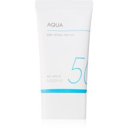 Missha All Around Safe Block Aqua Sun Gel-Creme für das Gesicht zum Bräunen SPF 50+ 50 ml