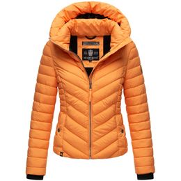 Marikoo Damen Steppjacke "Kagomee", orange, Gr. M, 100% Polyester, Jacken, mit großer Kapuze