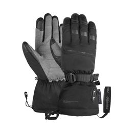 Reusch Damen Skihandschuhe "Advanced Heat R-TEX XT", schwarz, Gr. 8, mehrfarbig, 75% Polyester, 15% Ziegenleder, 10% Rindsleder, Handschuhe, höchste