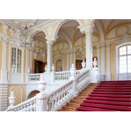 papermoon Fototapete "ARCHITEKTUR-TREPPEN PALAST B&Ouml;GEN S&Auml;ULEN BAROCK ROKOKO", B/L: 4mm x 2,6mm, Bahnen: 8 Stk. St., bunt, Schlafzimmer, Tapeten